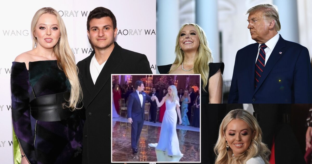 Donaldo Trumpo dukra Tiffany ištekėjo už Michaelo Bouloso: vestuvių vos ...