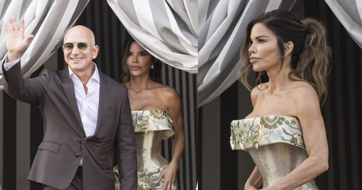 Bezoso nuotaka Lauren Sanchez nustebino vapsvos liemeniu: nuotraukos ...