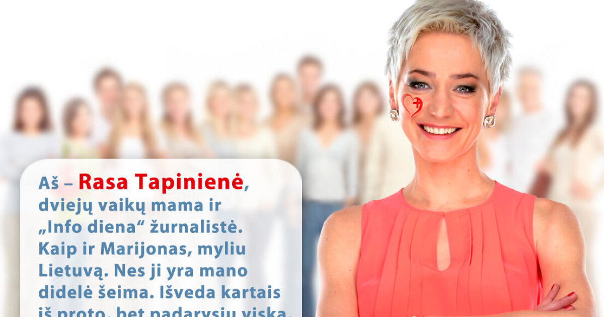 Prie naujo projekto prisijungusi Rasa Tapinienė ragina mokytis suteikti ...
