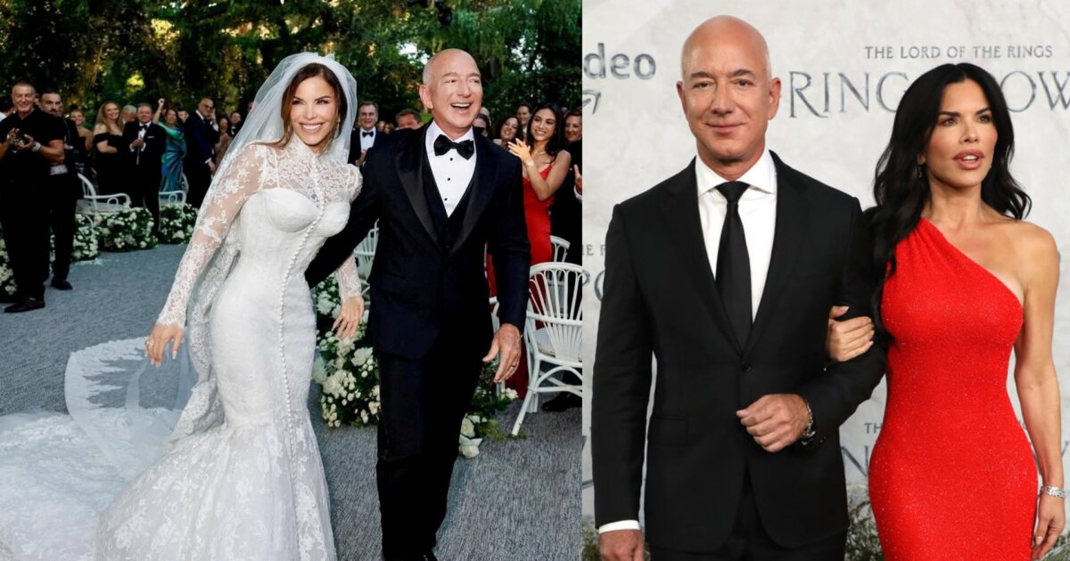 Jeffo Bezoso ir Lauren Sanchez vestuvės, kokių Venecija nematė ...