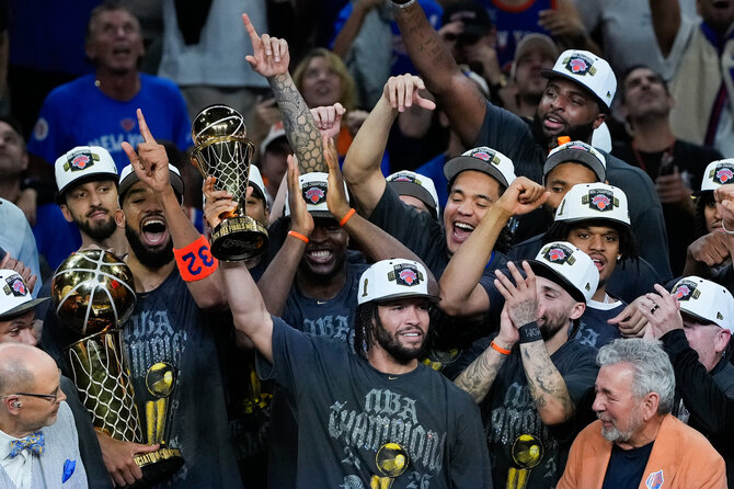 Po 53 metų laukimo – Niujorkas vėl NBA viršūnėje: „Knicks“ tapo ...